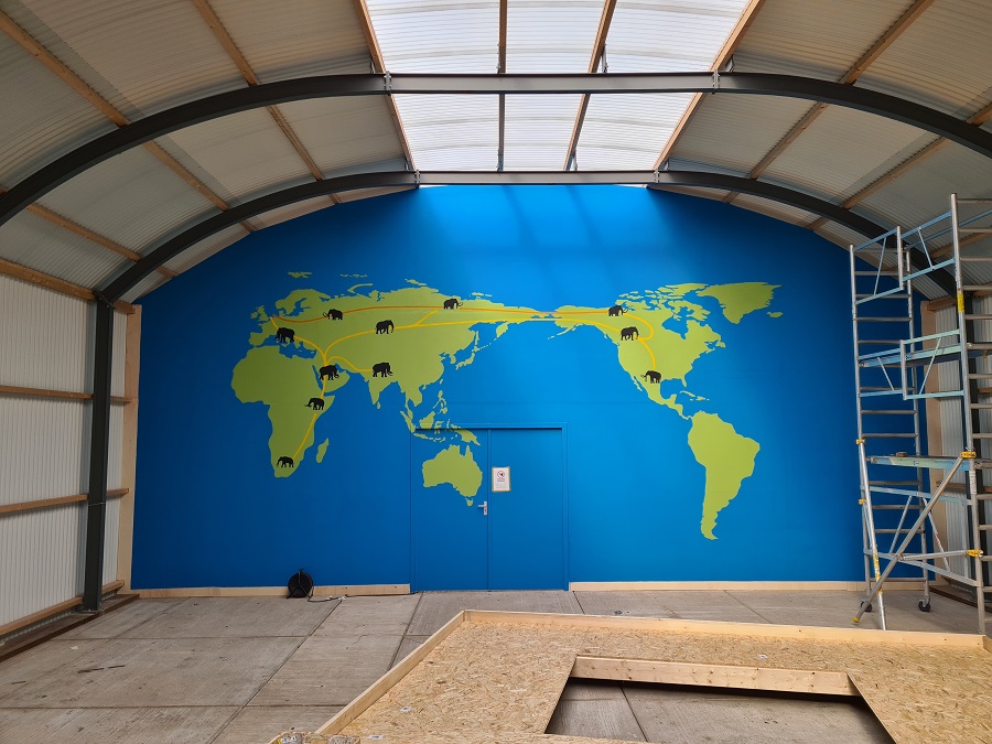 Paintings, Murals and drawings by contemporary paleoartist Jaap Roos